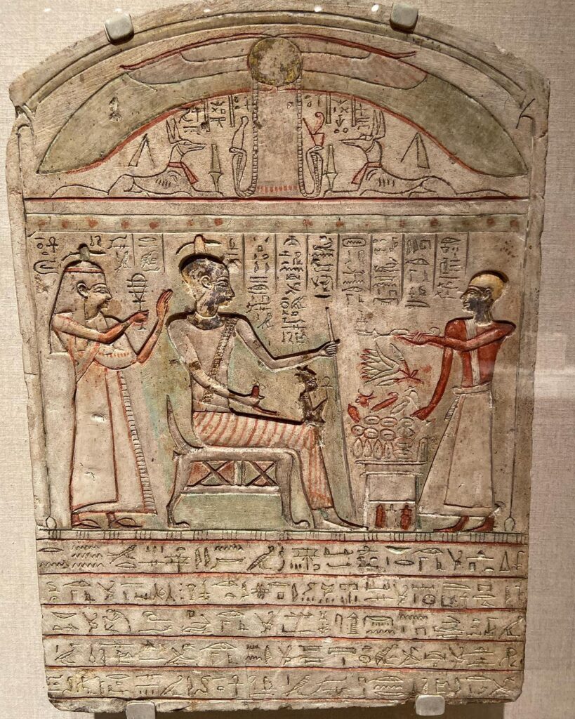 Unconventional Limestone Stela - Ancient Egypt Blog