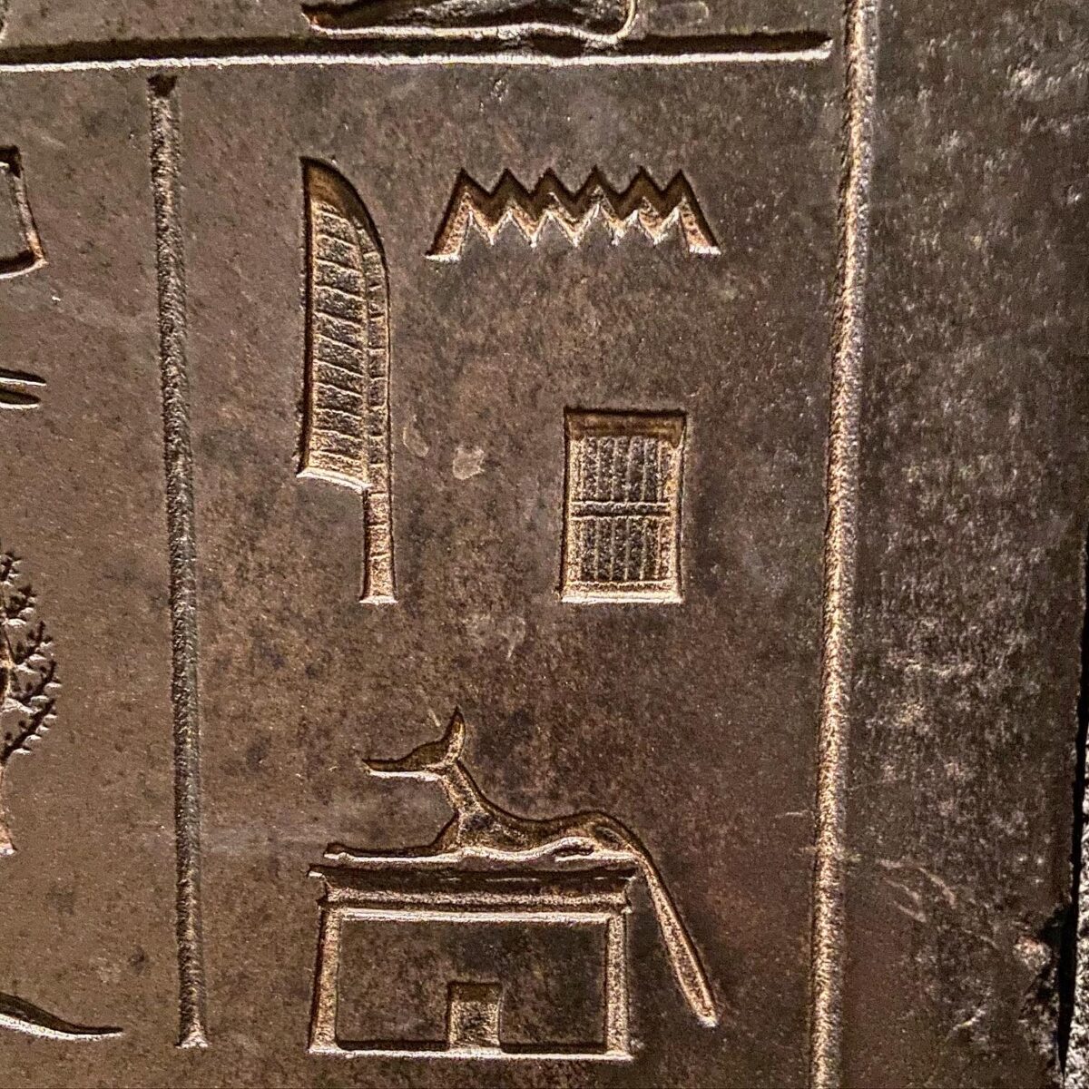 Anubis - Name in Hieroglyphs - Ancient Egypt Blog